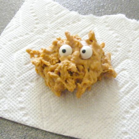 Monster Haystacks (Halloween treats) Recipe - (4.6/5)