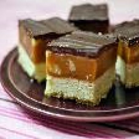 Australian Walnut Caramel Slices Recipe - (4.7/5)