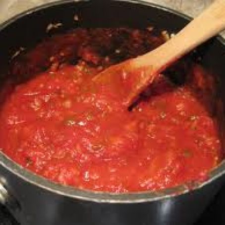 Slow-Simmered Spaghetti Sauce Recipe - (4.5/5)
