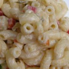 Sour cream Cheddar macaroni Salad Recipe - (4.4/5)
