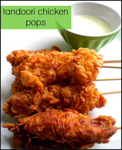 Intro to Indian, Part 4 - Indian Street Food: Tandoori Chicken Pops ...